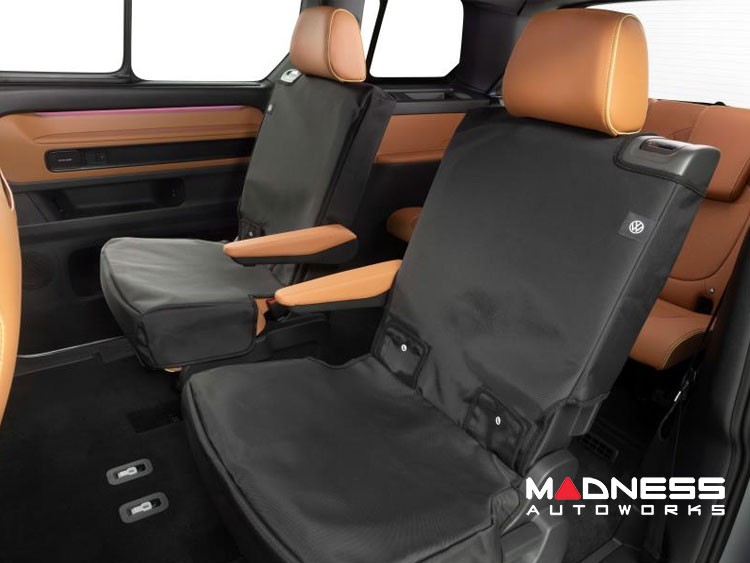 Volkswagen ID. Buzz Rear Seat Covers - Captain's Chairs - w/ Volkswagen ...