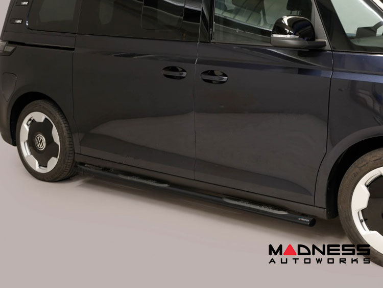 Volkswagen ID Buzz Side Steps - GPO by Misutonida - Black - LWB, GPO ...