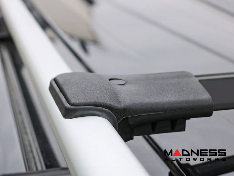 Volkswagen ID. Buzz Roof Rack Cross Bars - Black - for OEM Roof Rails ...